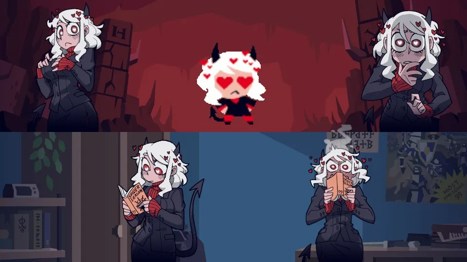 GX.Store - Mod your browser - Helltaker - Modeus