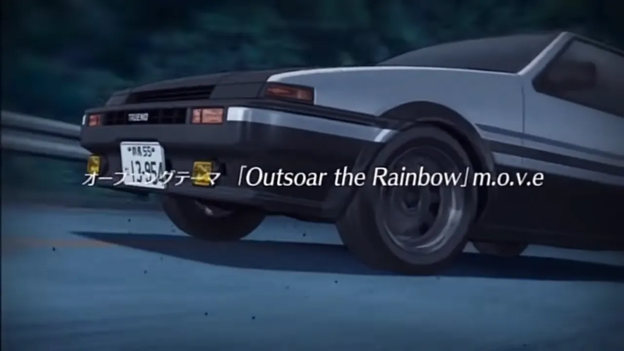 Initial D Outsoar the rainbow - Mod your browser | GX.store