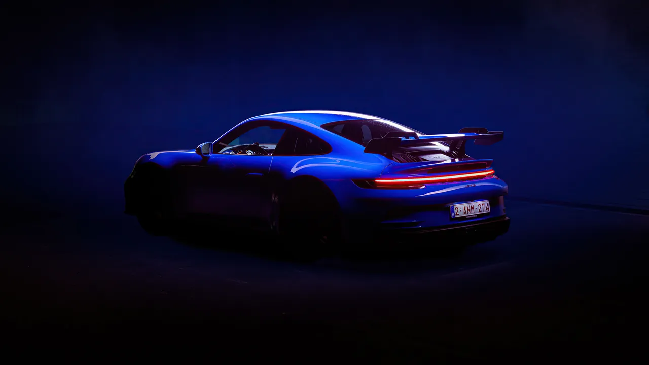Porsche 911-Blue - Mod your browser | GX Store