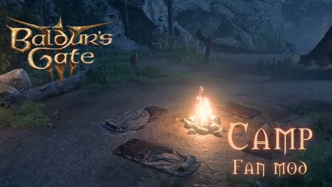 Baldur's gate 3 camp - Mod your browser | GX.store