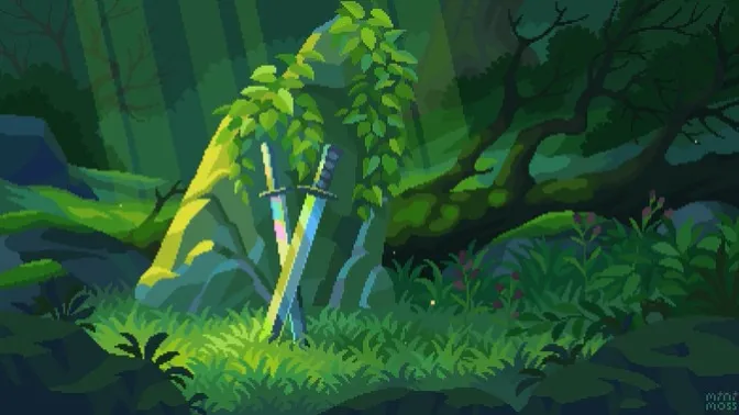 Abandoned Pixel Swords - Mod your browser | GX.store
