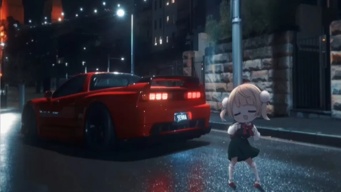 Shigure ui with a car - Mod your browser | GX Store