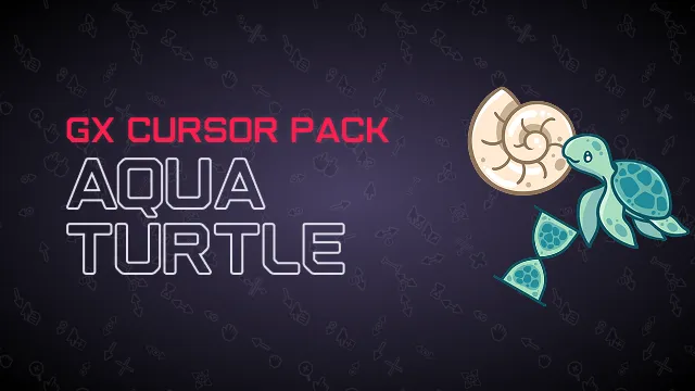 Aqua Turtle - Mod your browser | GX Store