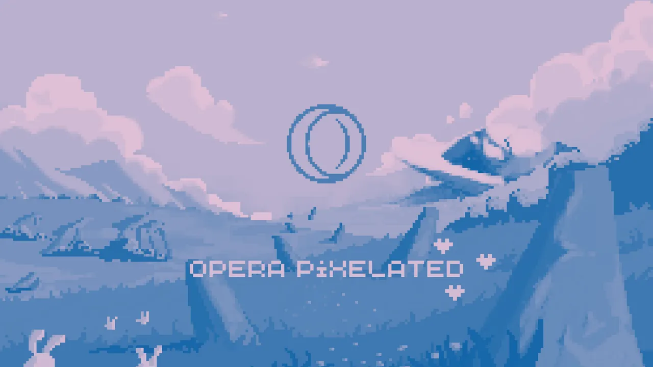 Opera Pixelated - Mod your browser | GX.store