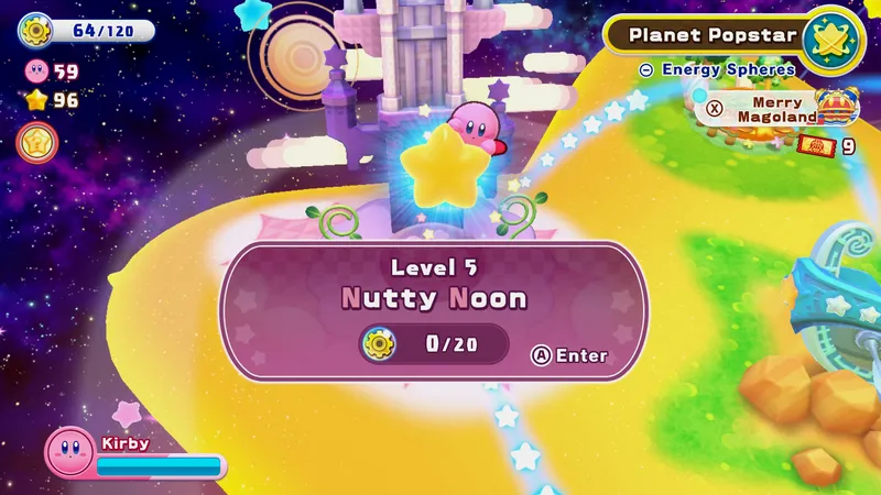 MOD Kirby level Nutty Noon - Mod your browser | GX Store