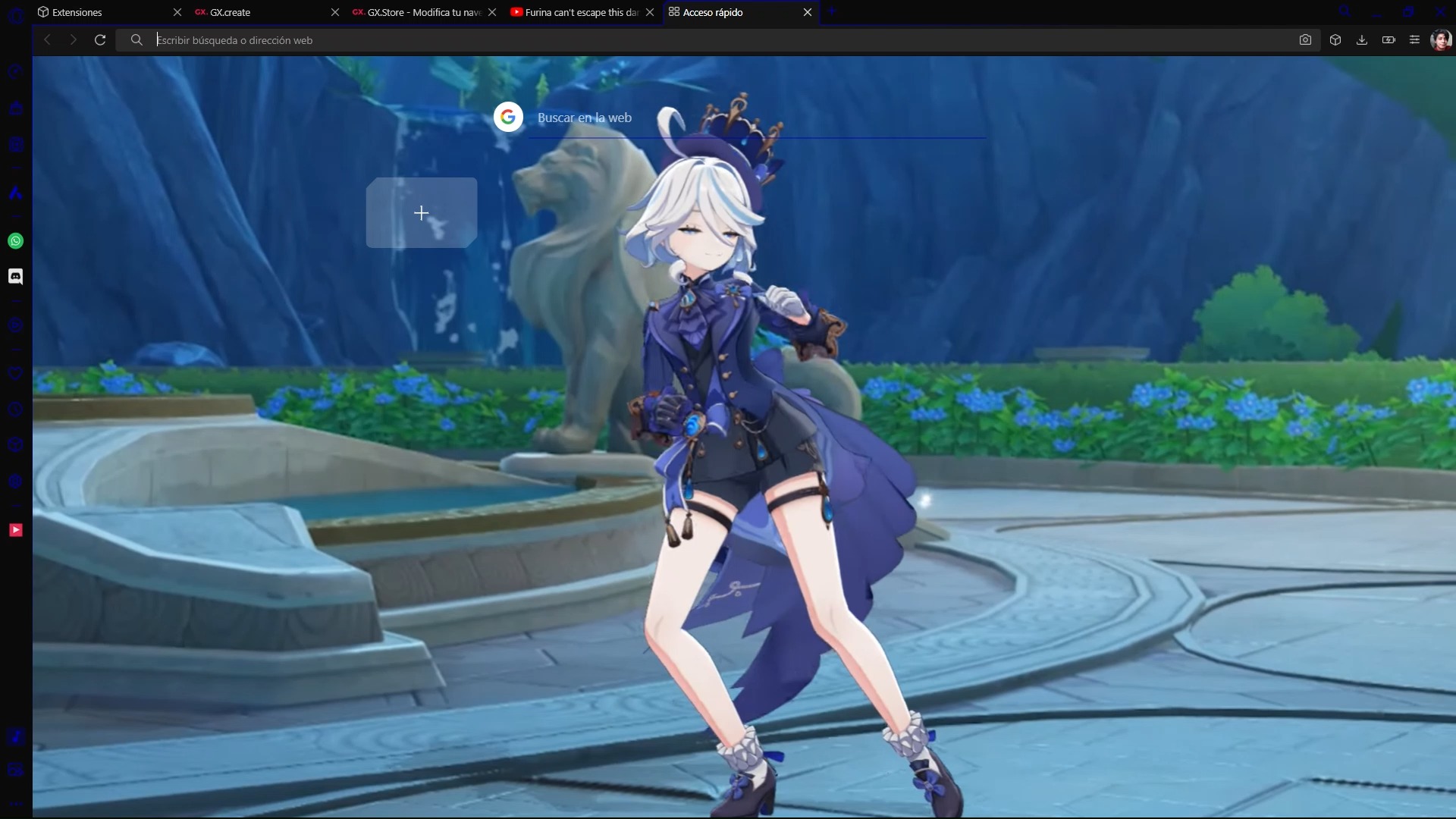 Furina Taka-Ta Genshin Impact - Mod your browser - GX.store