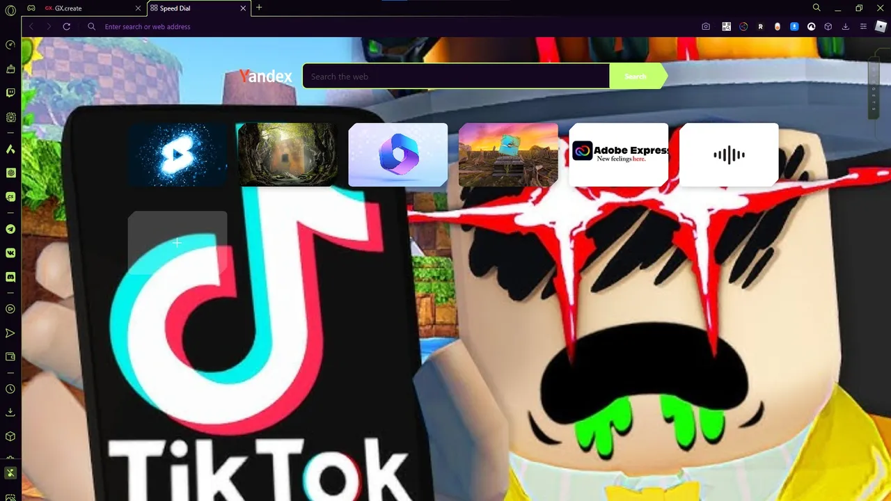 Roblox Mod but kaka v420 - Mod your browser | GX.store