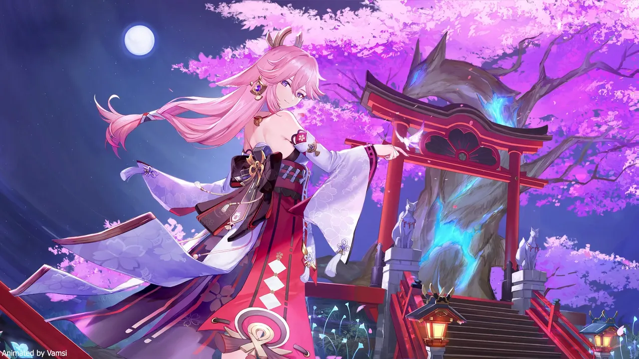 Encountering Yae Miko - Mod your browser | GX.store