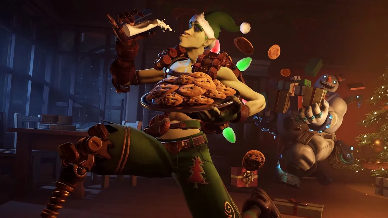 Overwatch Christmas Junkrat - Mod your browser | GX Store