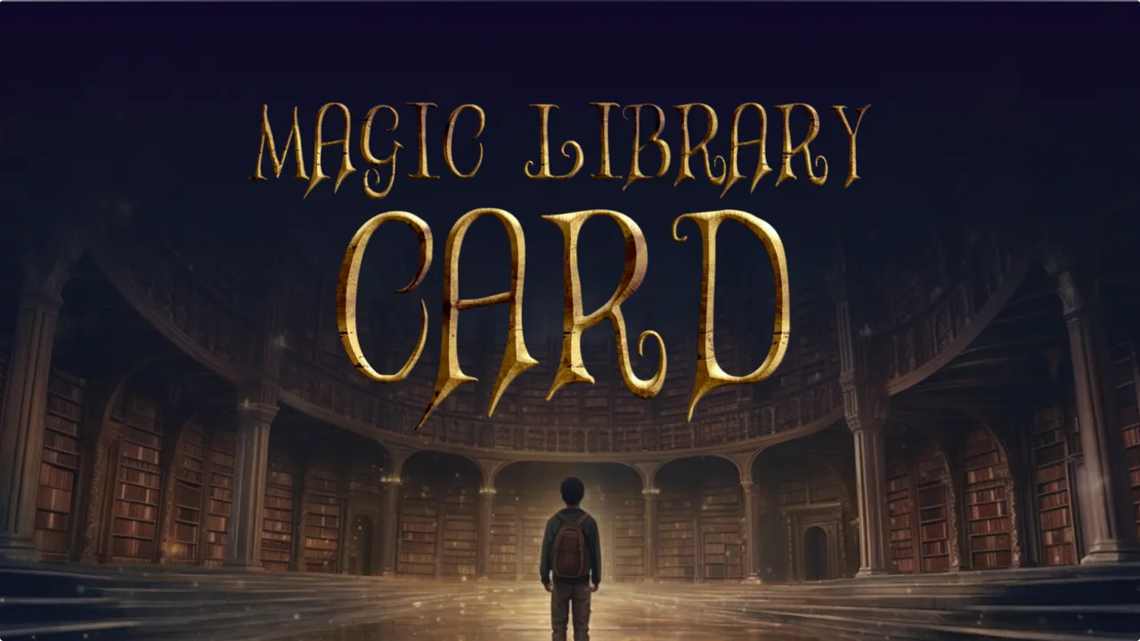 Magic Library Card - Mod your browser | GX.store