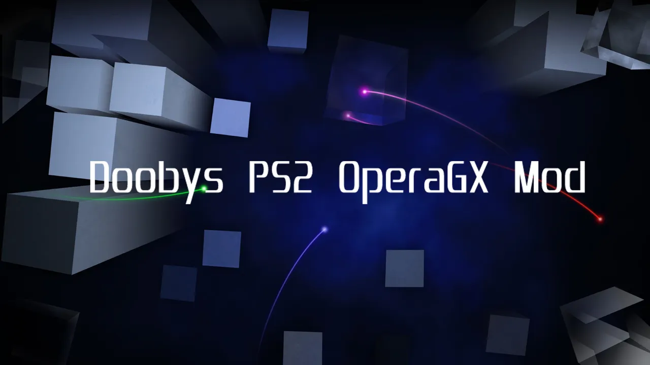 Doobys PS2 Mod - Mod your browser | GX.store