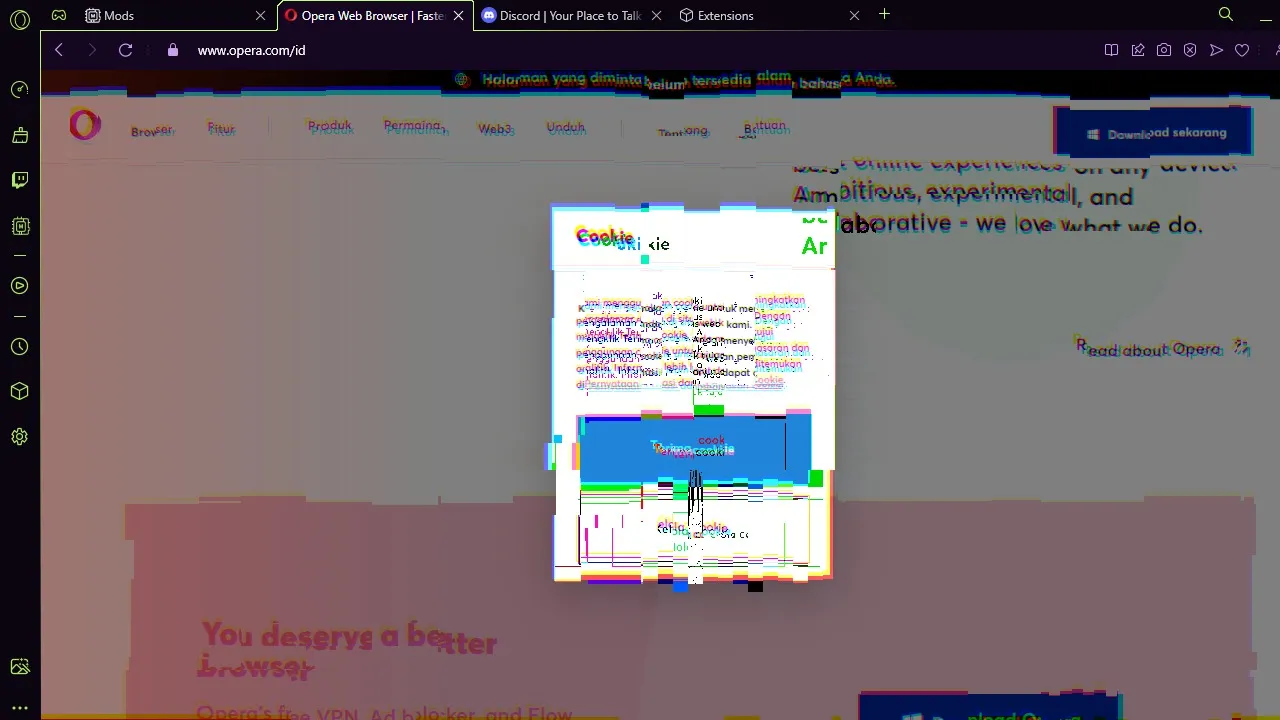 Glitch Shader Mod Your Browser Gx Store