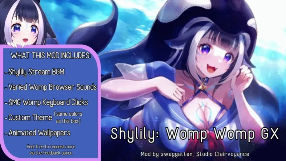 Shylily: Womp Womp GX2 - Mod your browser | GX Store