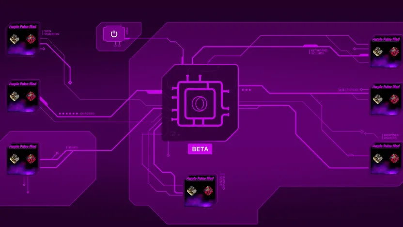 Purple Pulse Mod - Mod your browser | GX.store