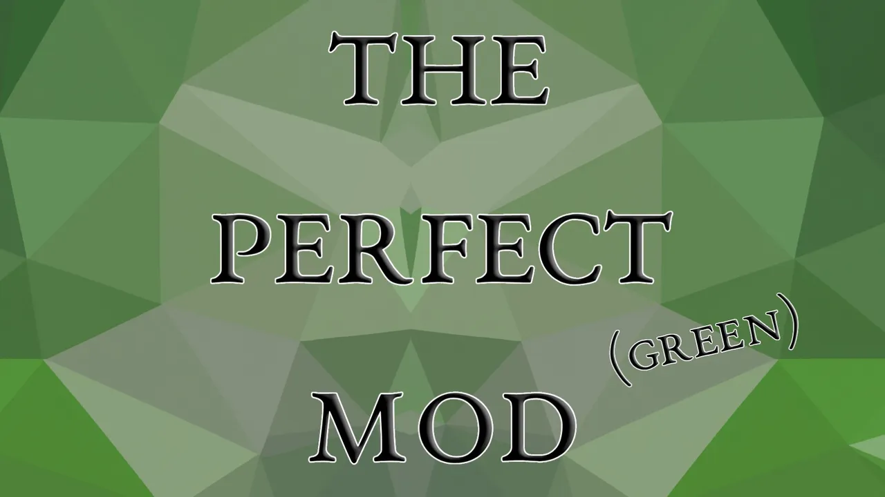 The Perfect Mod - Green - Mod your browser | GX.store