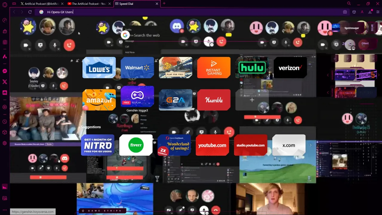 Artificial Theme Mod Your Browser Gx Store