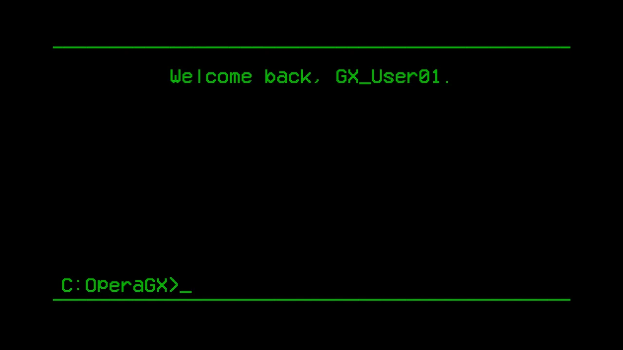Terminal - Mod your browser - GX.store