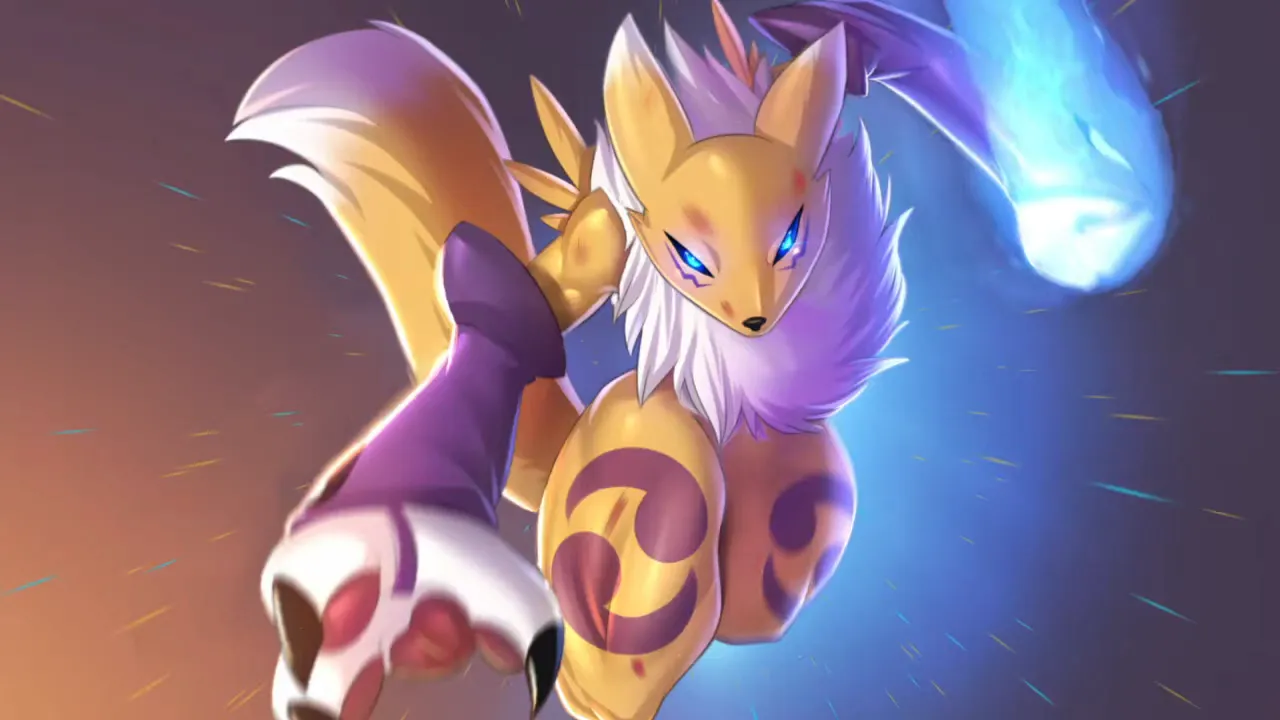 Fighter Renamon - Mod your browser | GX Store
