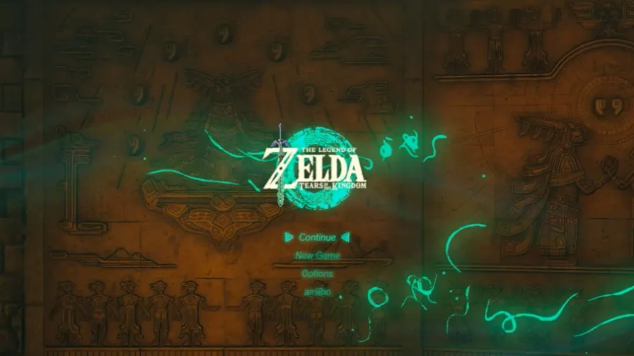 Zelda TOTK Title Screen - Mod your browser - GX.store