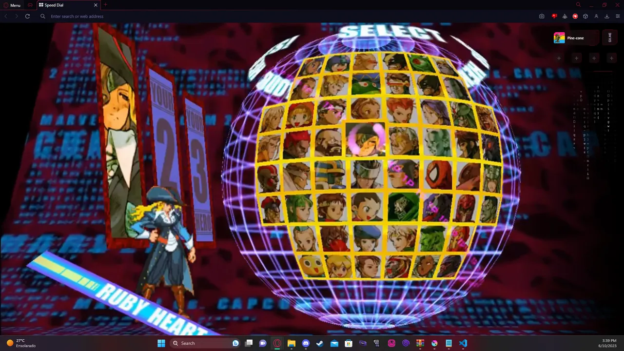 Gx Store Mod Your Browser Mvc2 Character Select Screen