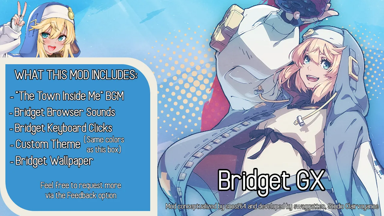 Bridget GX - Mod your browser | GX.store