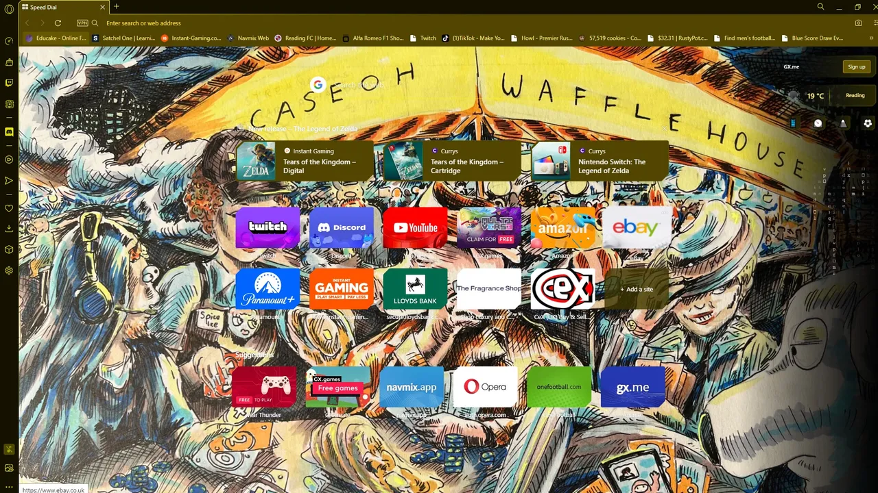 CaseOh OPERA MOD - Mod your browser | GX.store